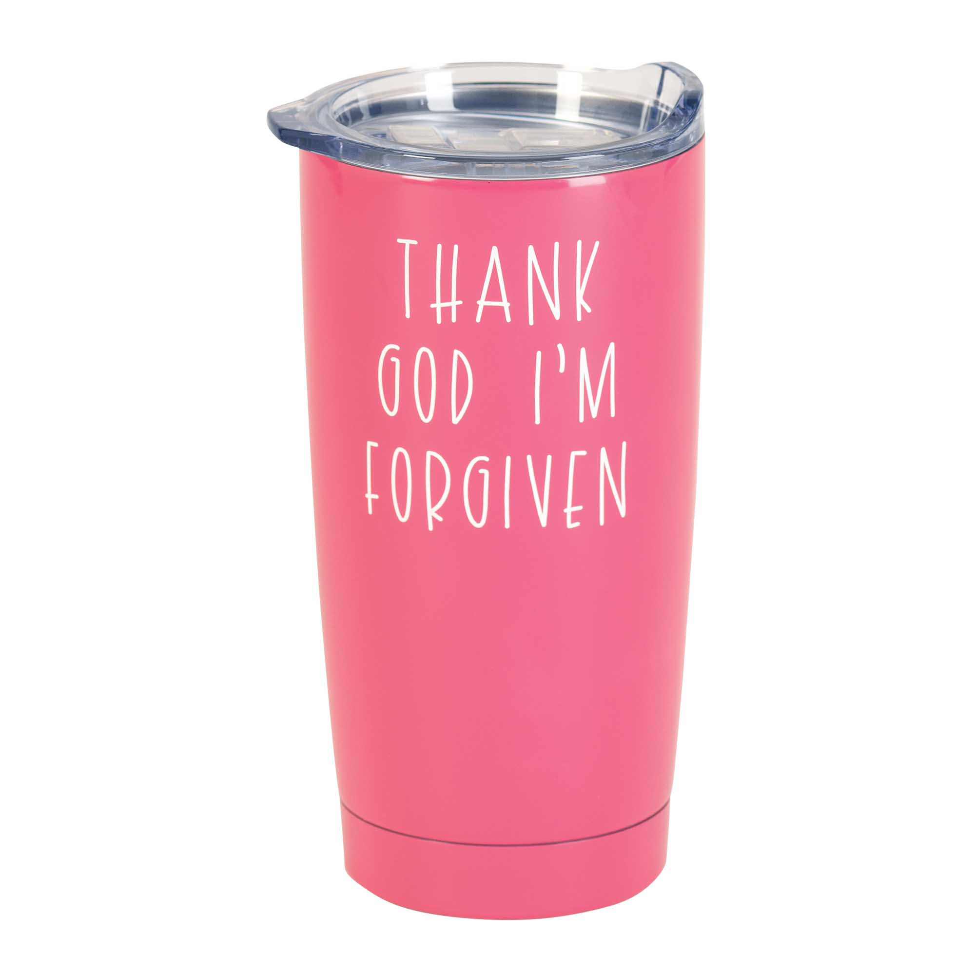 Dicksons Inc Thank God Forgiven 20oz Double Wall Stainless Steel Travel ...