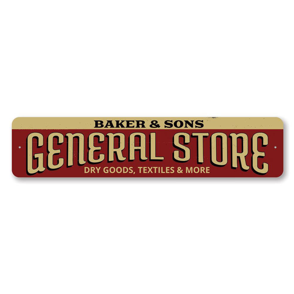Lizton Sign Shop, Inc Family General Store Aluminum Sign | Wayfair