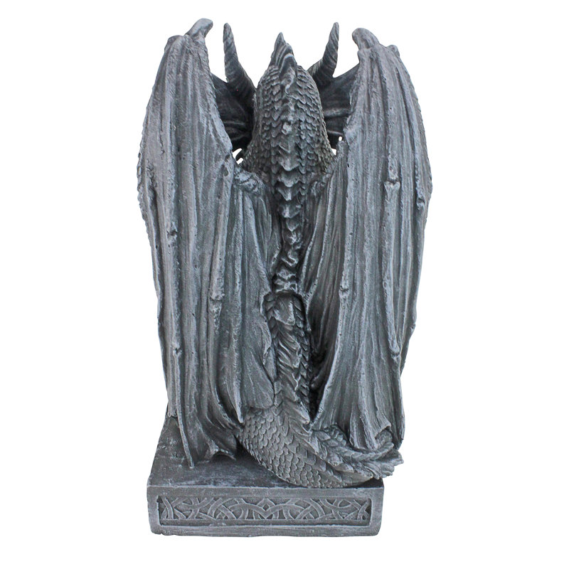 Design Toscano Arthurian Dragons Shield Statue & Reviews | Wayfair
