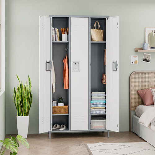 Steelcube Metal 1 - Tier 35.5'' School Locker & Reviews | Wayfair