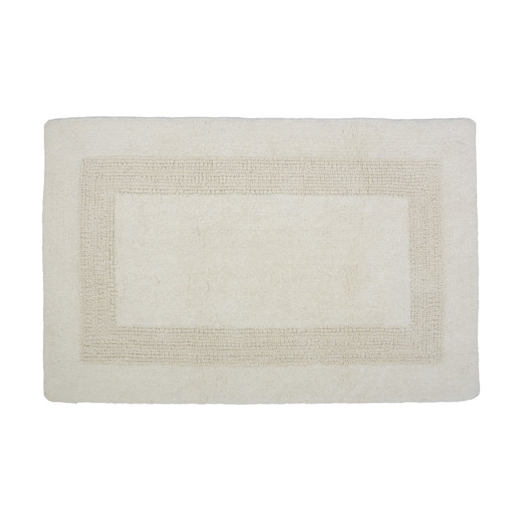 Latitude Run® Cotton Reversible Bath Rug & Reviews | Wayfair