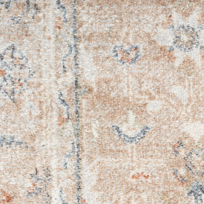 Bungalow Rose Millyr Machine Woven Performance Brown Machine Washable ...