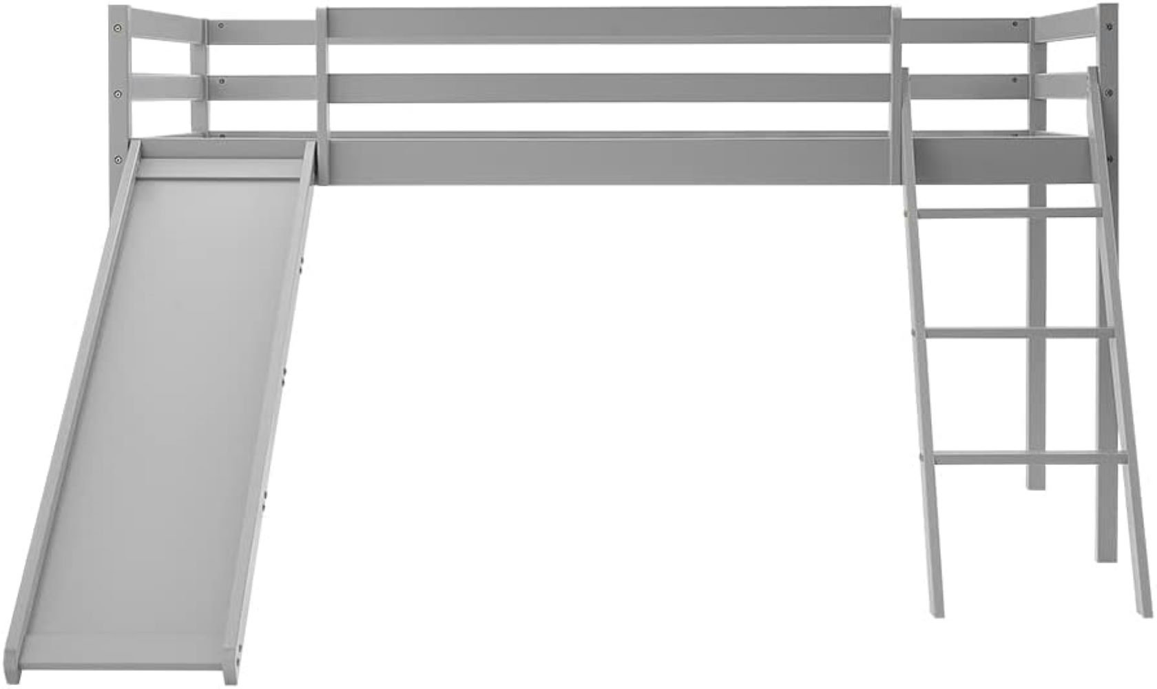 Harriet Bee Lagho Single (3') Bed Frames Mid Sleeper Loft Bed | Wayfair ...