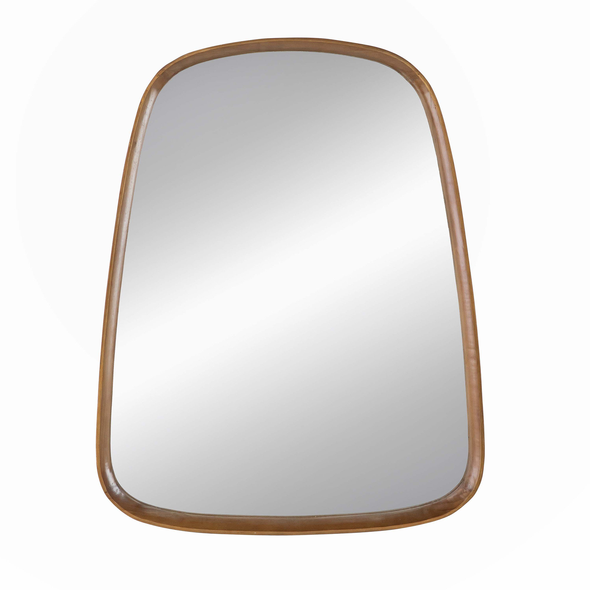Millwood Pines Darvil Solid + Manufactured Wood Novelty Mirror | Wayfair
