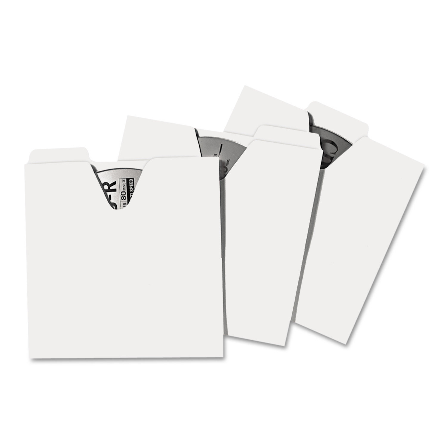 Ideastream Products Vaultz CD File Folders with 1/3 Cut Tab and Thumb ...