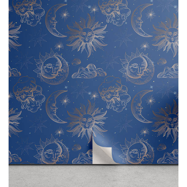 Ebern Designs Astrology & Stars Non-Wall Damaging Wall Decal | Wayfair