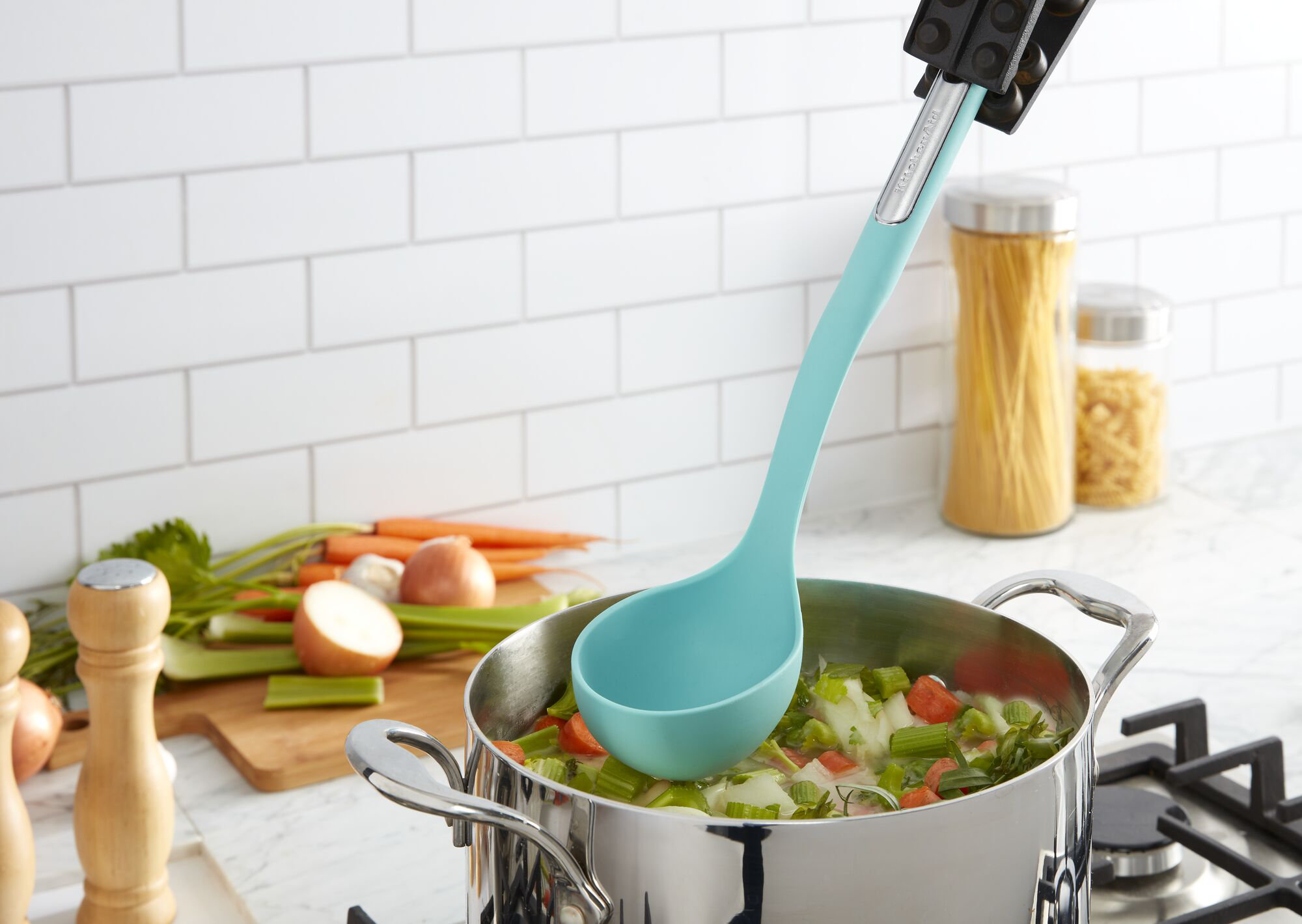 KitchenAid® Kitchenaid Silicone Ladle, Aqua Sky - Wayfair Canada