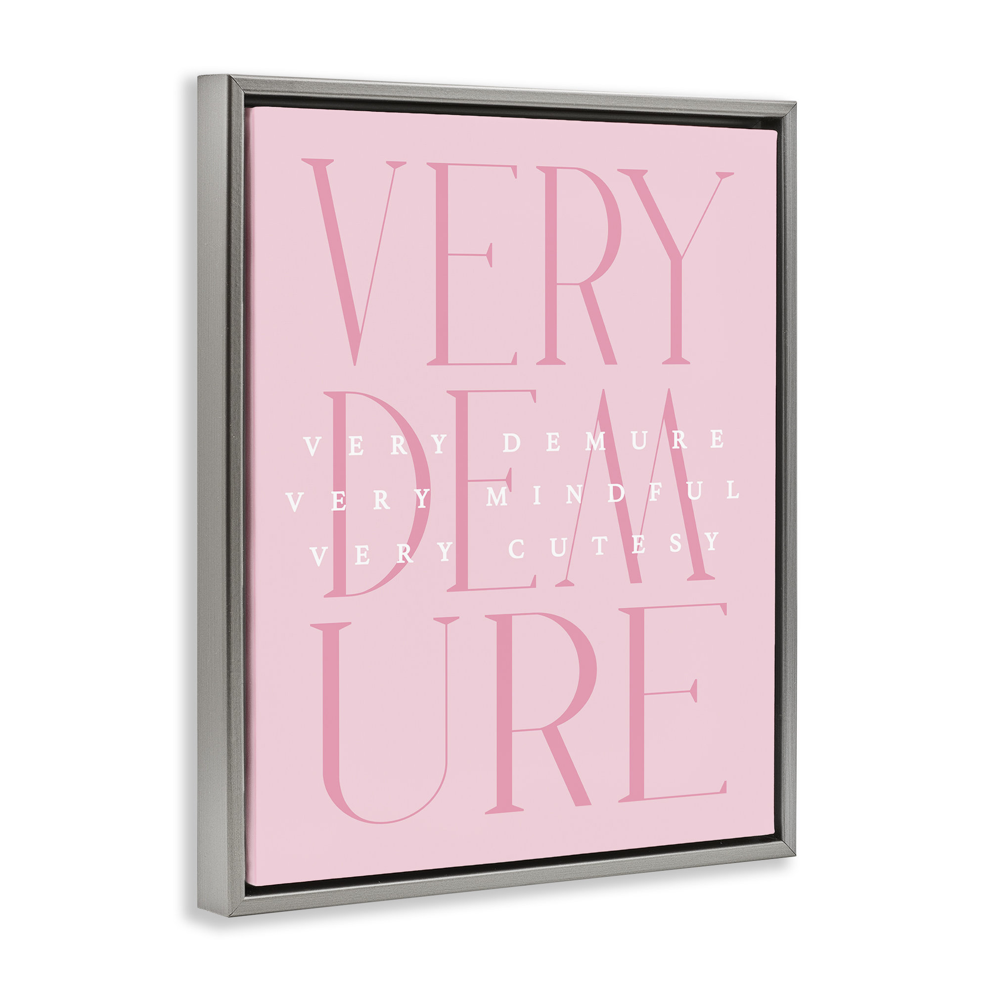 Ophelia & Co. Elegant Pastel Very Demure Floating Frame, design by Lil ...