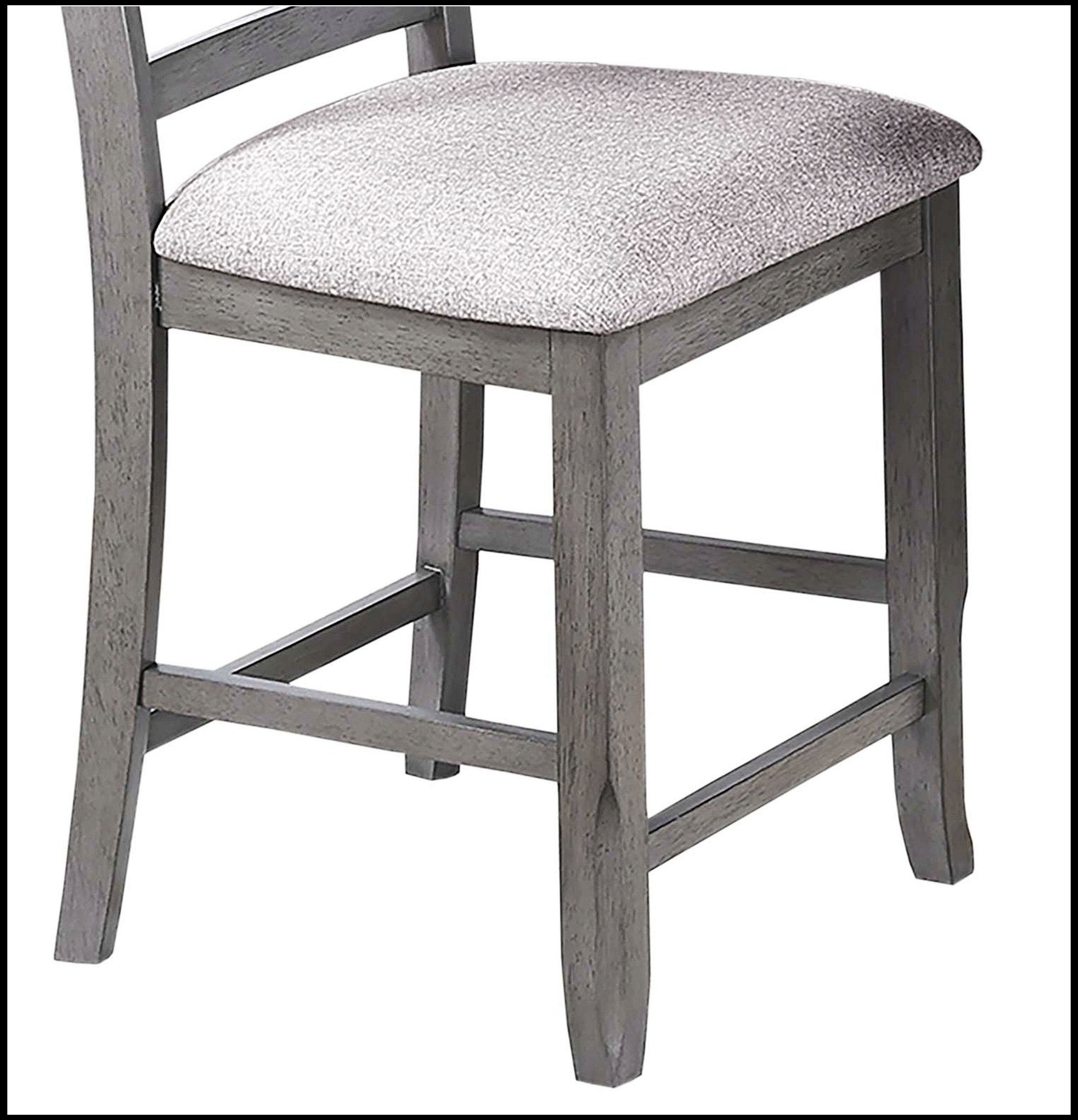 One Allium Way® Antique White Ladder Back Dining Chairs Set of 2 ...