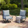 Winston Porter 2-Person Swivel Chair | Wayfair