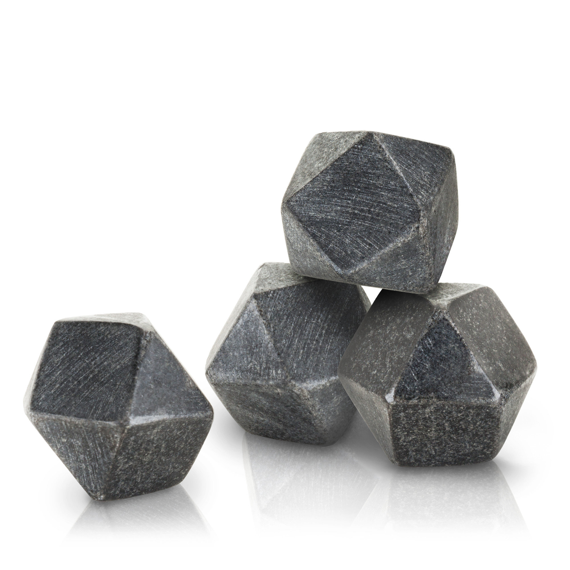Viski Glacier Rocks Basalt Hexagon Stone & Reviews | Wayfair