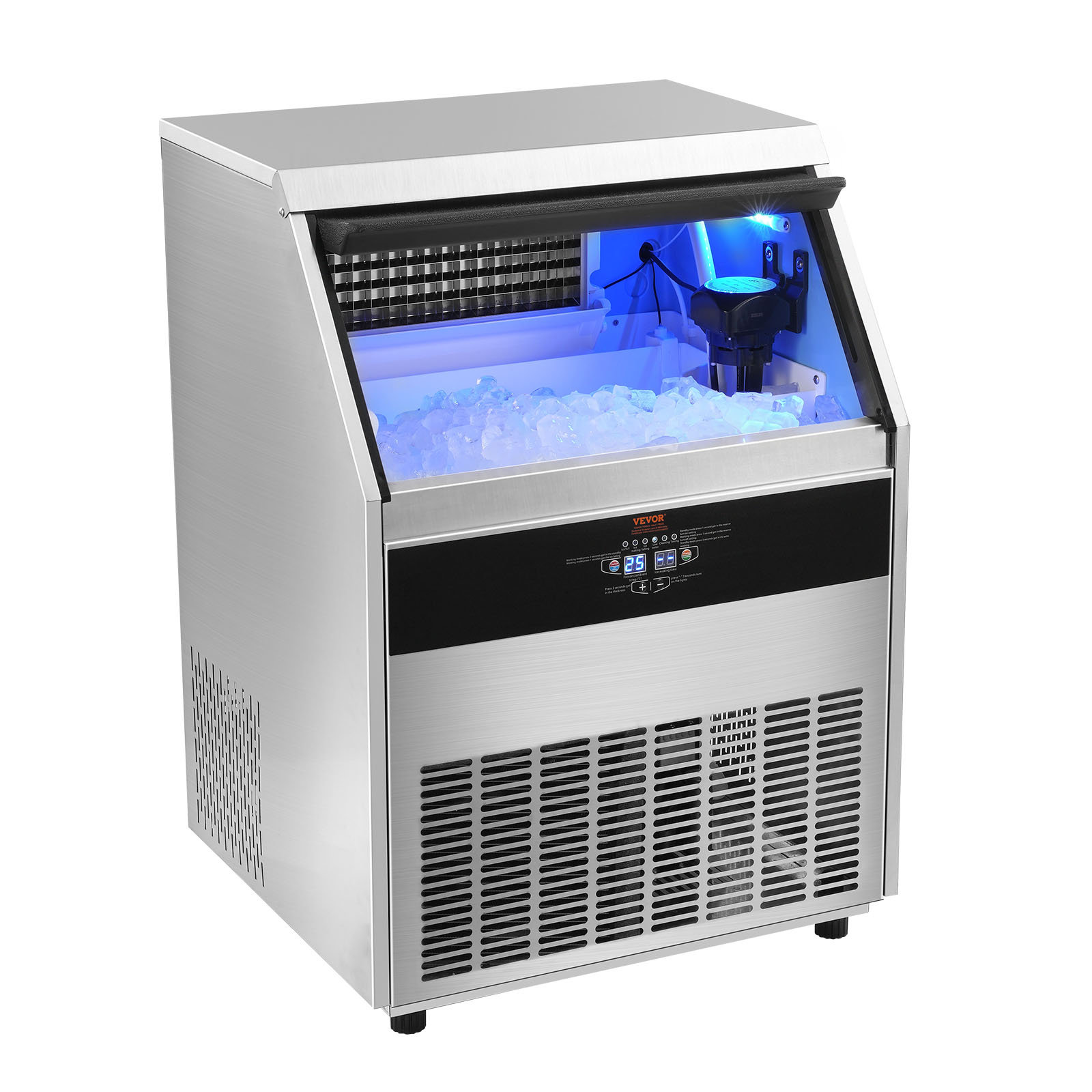 VEVOR 330 lb. Daily Production Clear Ice Freestanding Ice Maker | Wayfair