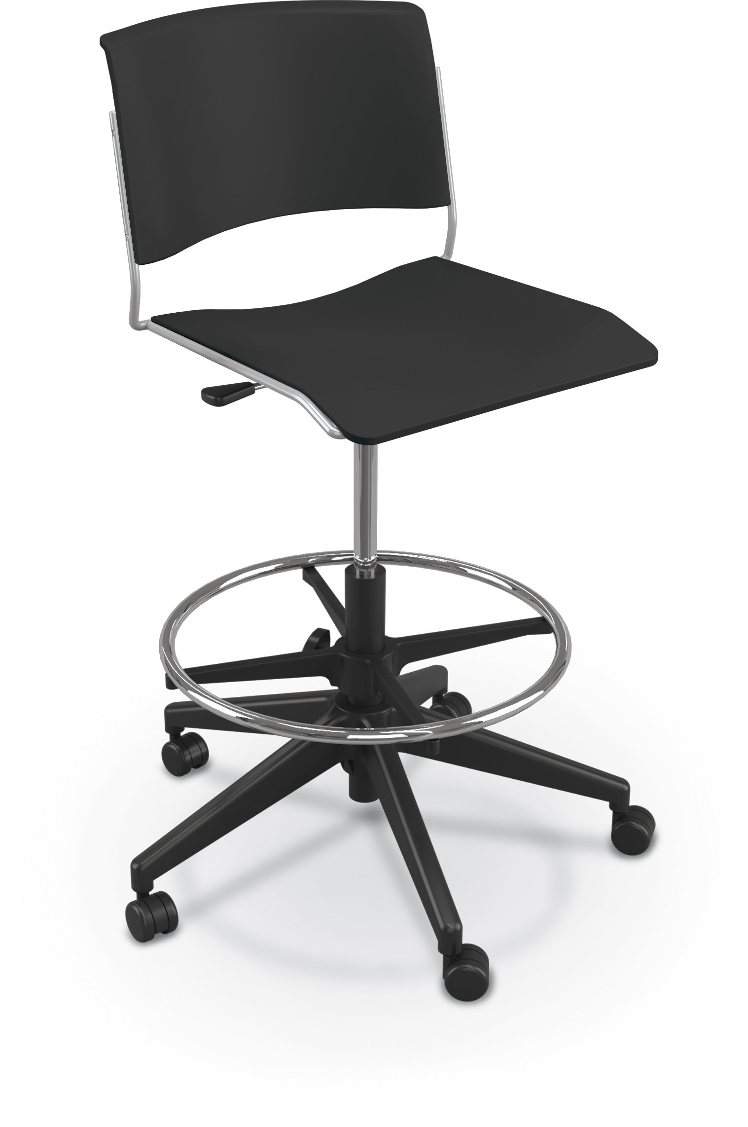 MooreCo Akt 5-Star Stool with Soft Casters - Wayfair Canada