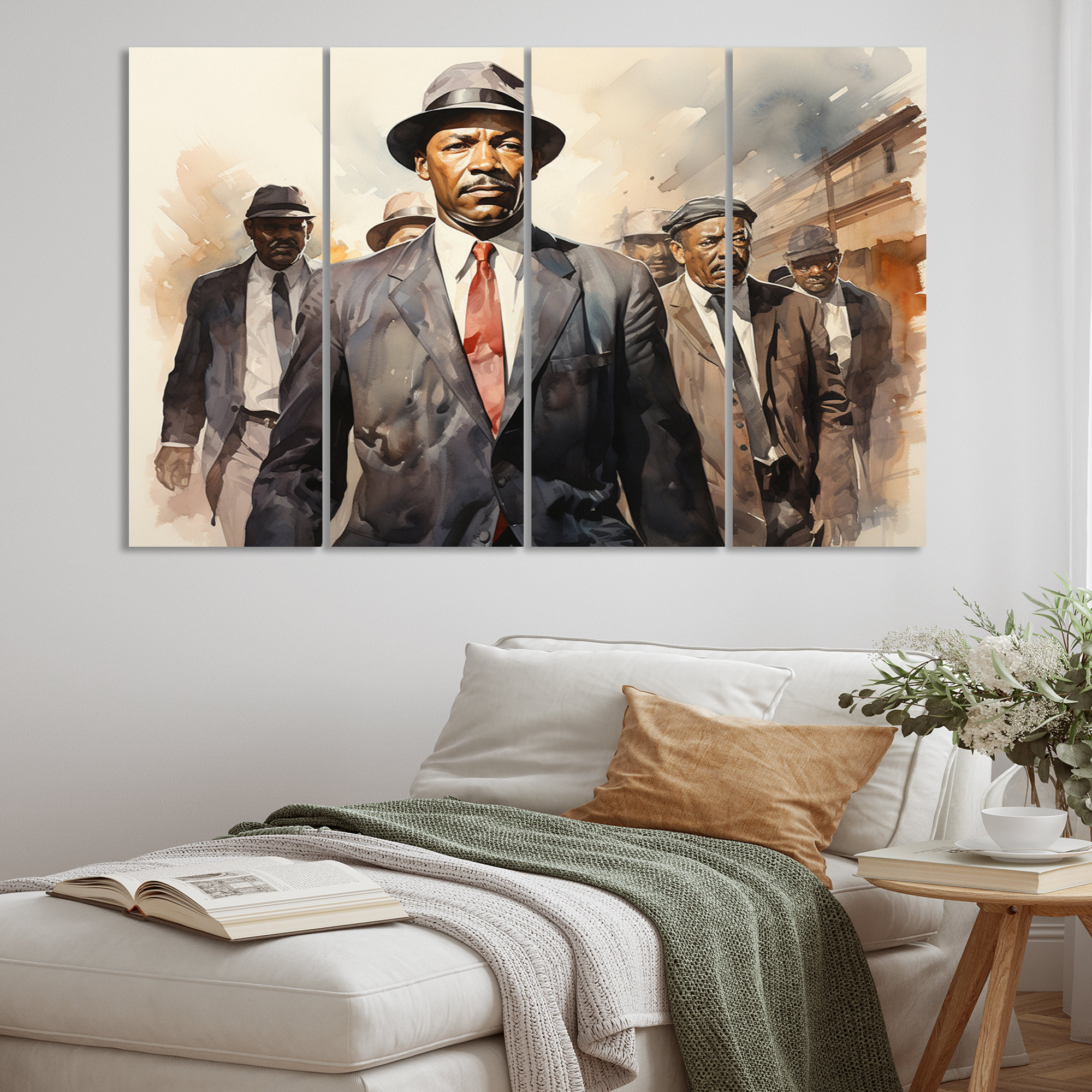 Winston Porter The Civil Rights Act I - 4 Piece Wrapped Canvas Print ...