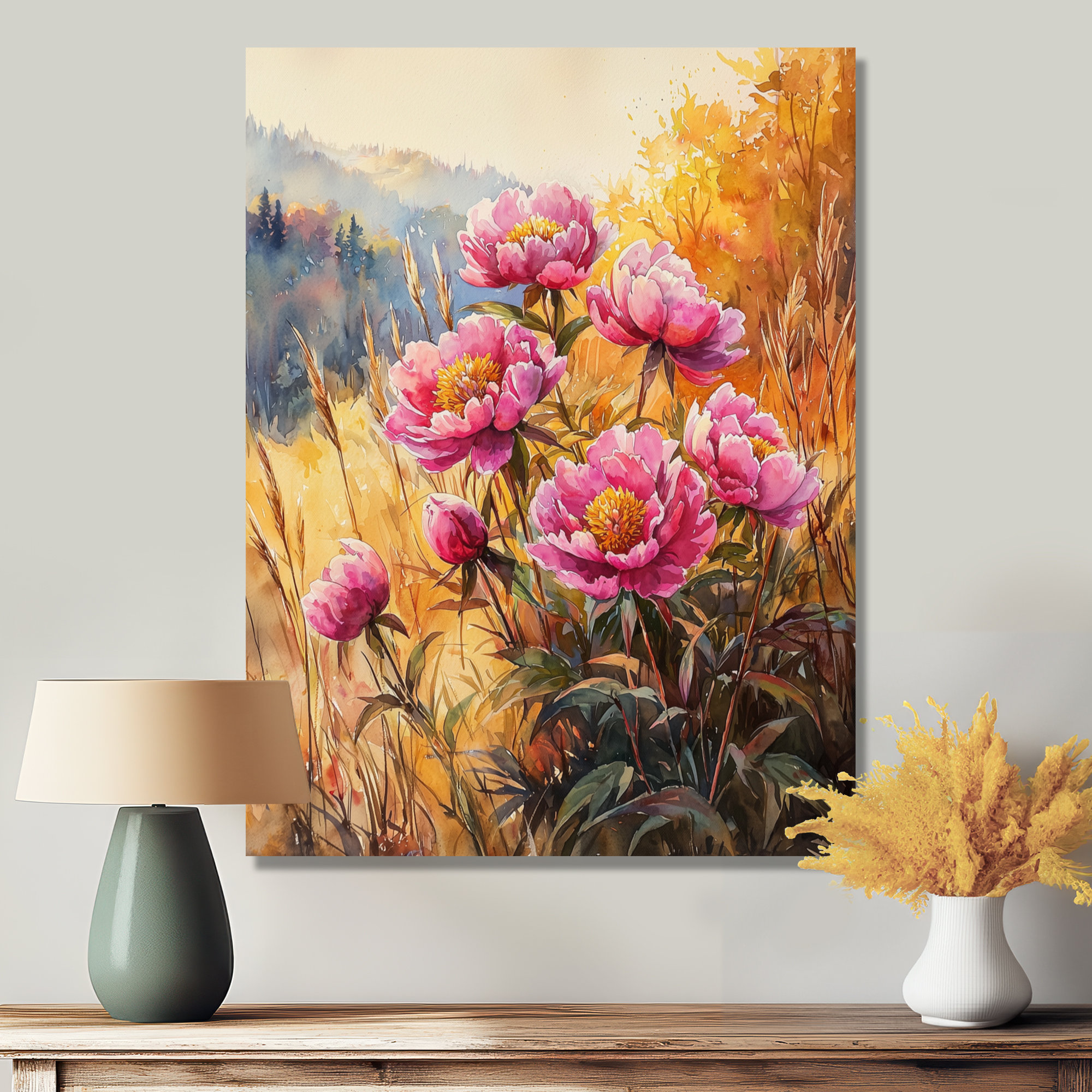 Winston Porter Baxter - Floral Canvas Prints | Wayfair