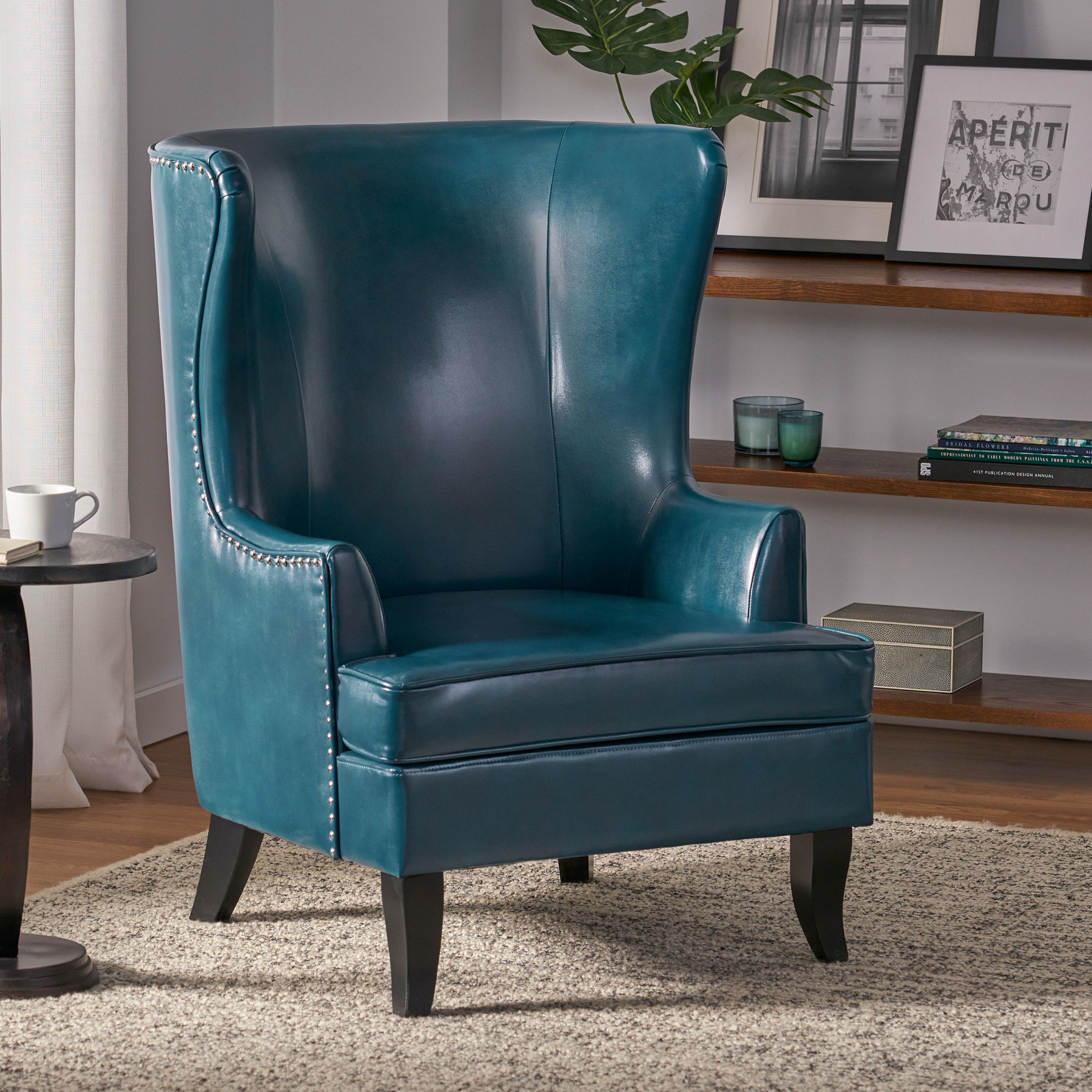 Lark Manor™ GERRYN HI-BACK WING CHAIR | Wayfair