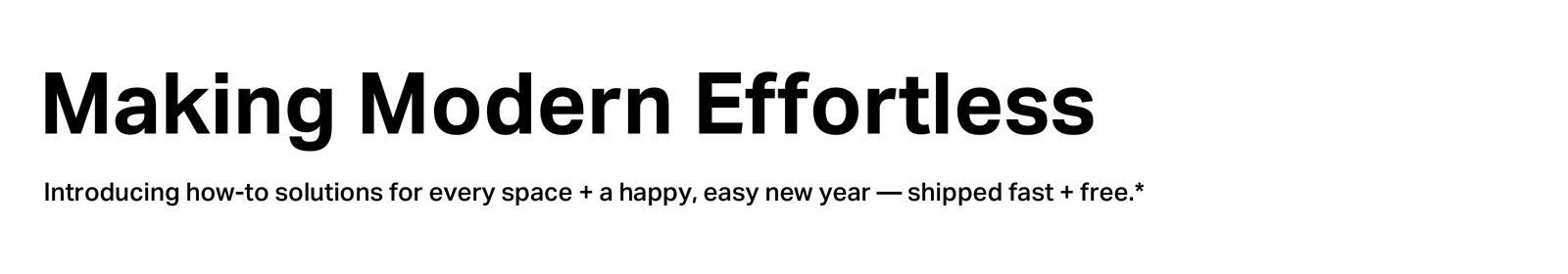 Modern Made Effortless | AllModern