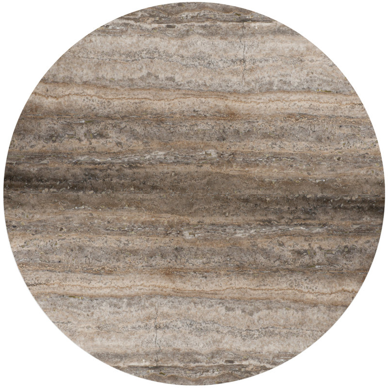 Vanguard Furniture White Travertine Top 60" Round | Wayfair