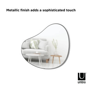 Umbra Metal Asymmetrical Wall Mirror & Reviews | Wayfair