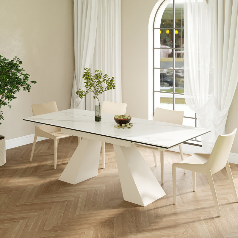 Latitude Run® Clauderson Modern Stylish Rectangular Expandable Stone ...