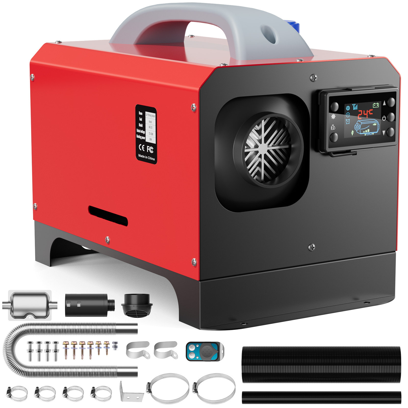 LINKEWODE 8Kw Diesel Heater, Diesel Heater All In One With Remote ...