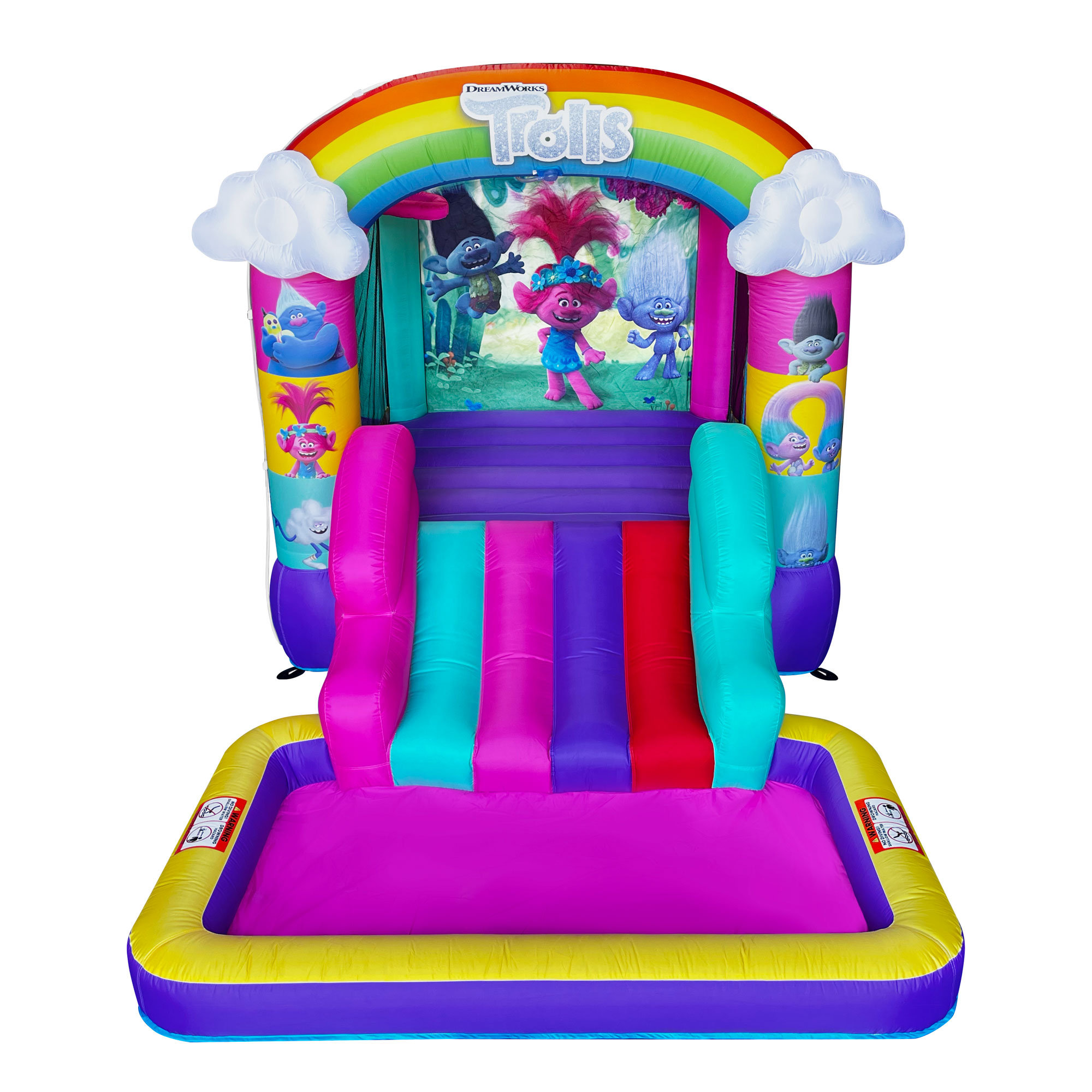 Funormous Trolls Bounce House Water Slide with Pool & Reviews | Wayfair