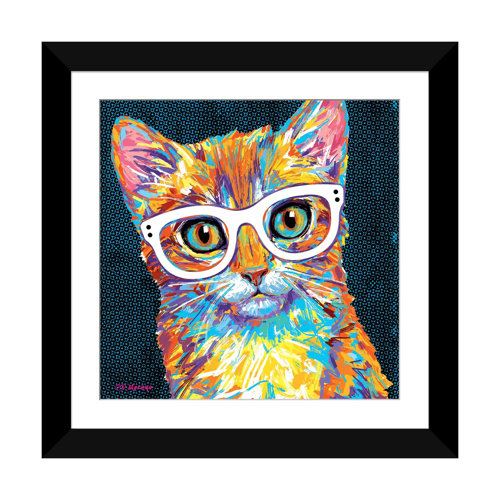 Cat Framed Art You'll Love | Wayfair