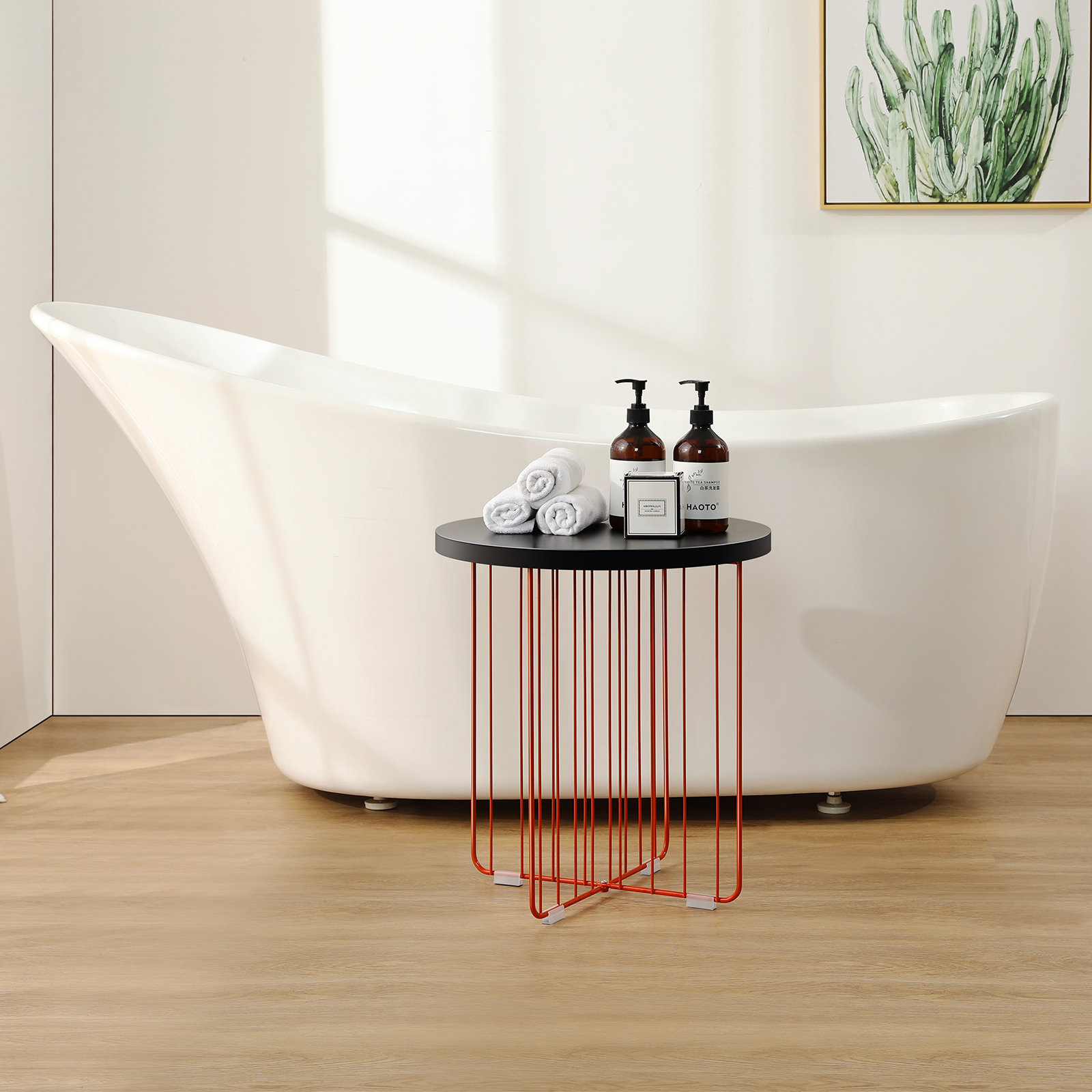 Wrought Studio Eldene Cross Legs End Table - Wayfair Canada