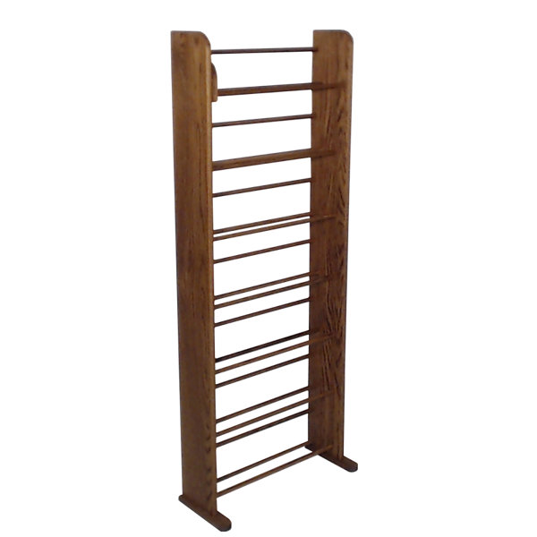 Rebrilliant Dowel-Style Wooden DVD/VHS Rack - 05 Series & Reviews | Wayfair