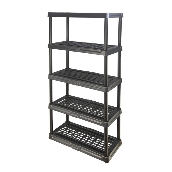 WFX Utility™ 5-tier Heavy Duty Ventilated Storage Shelf, 150 Lbs Per ...