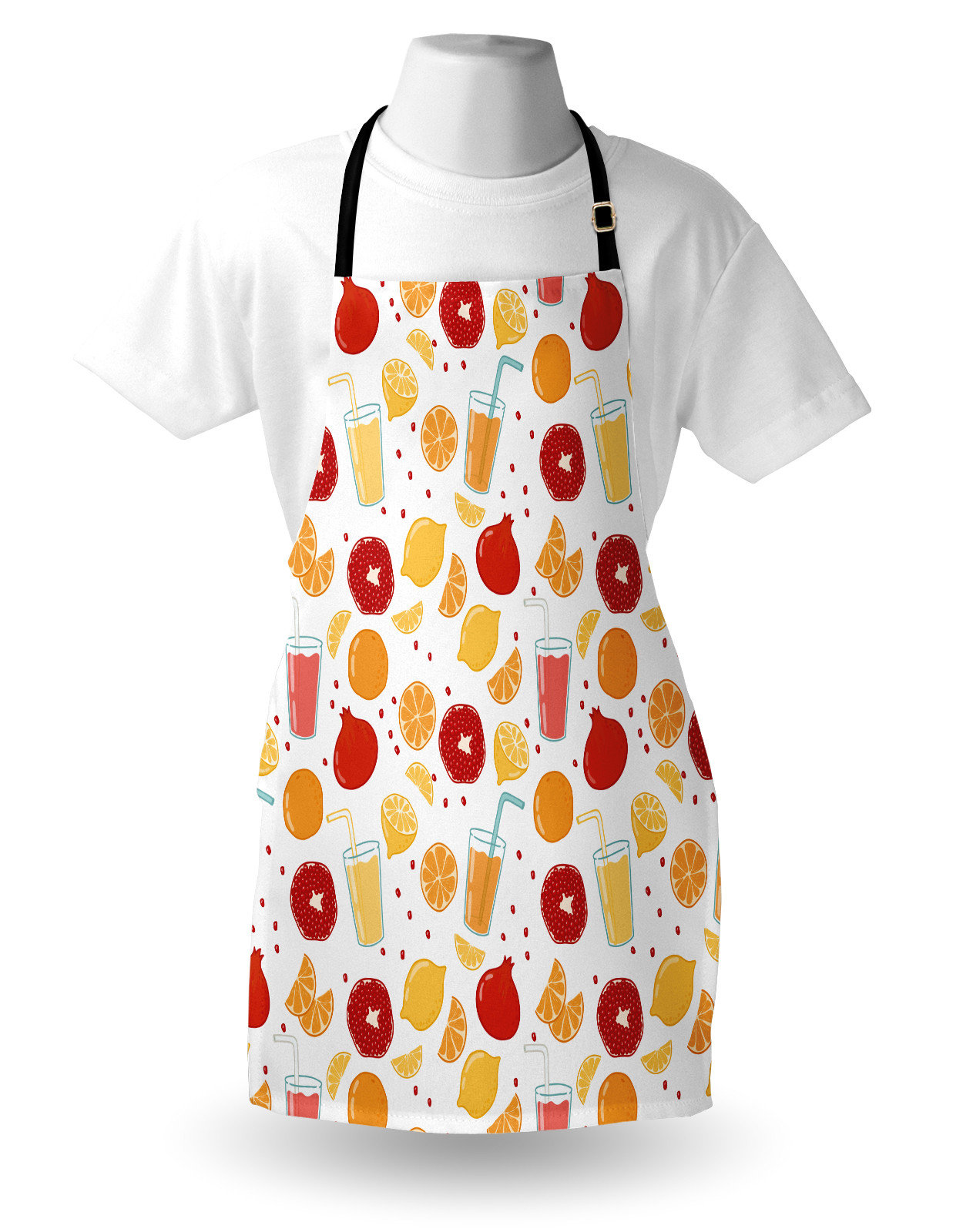 East Urban Home Orange Apron Unisex, Fruits Juice Lemon, Adult Size ...
