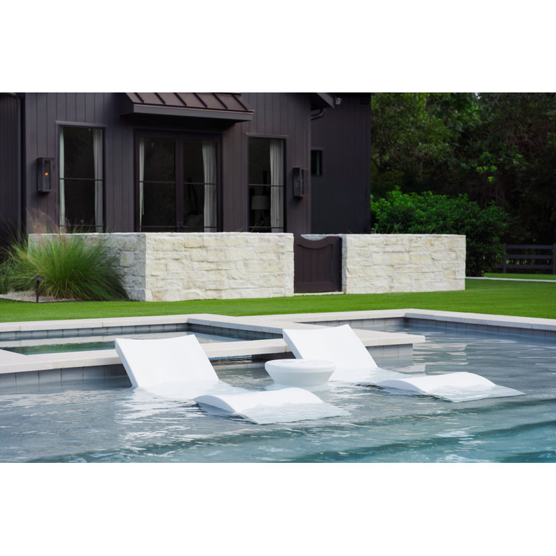 Ledge Lounger Signature In Pool Chaise Lounge (2) & Reviews | Wayfair