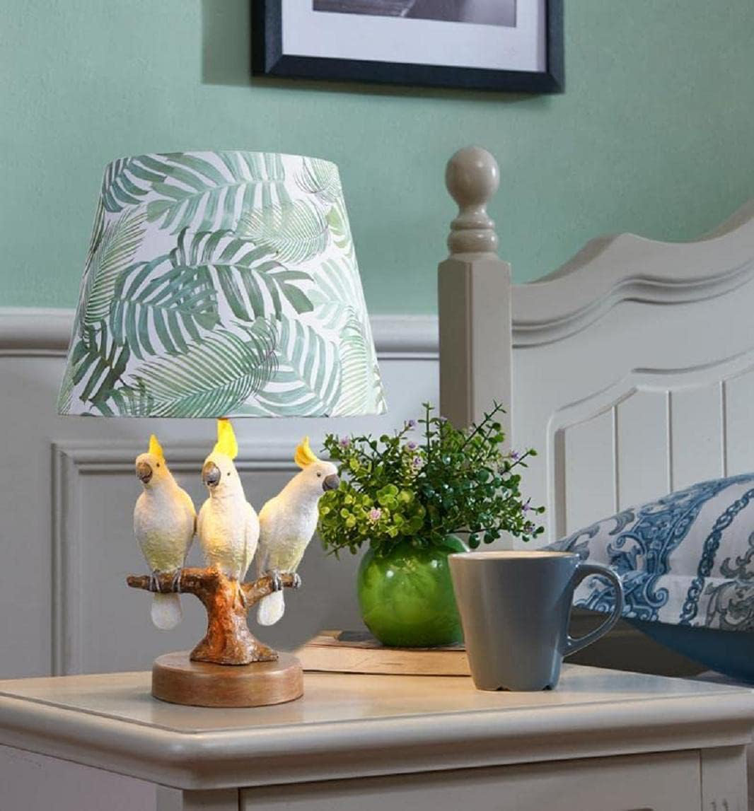 Bayou Breeze Parrot Resin Bird Table Lamps - American Retro Design For ...