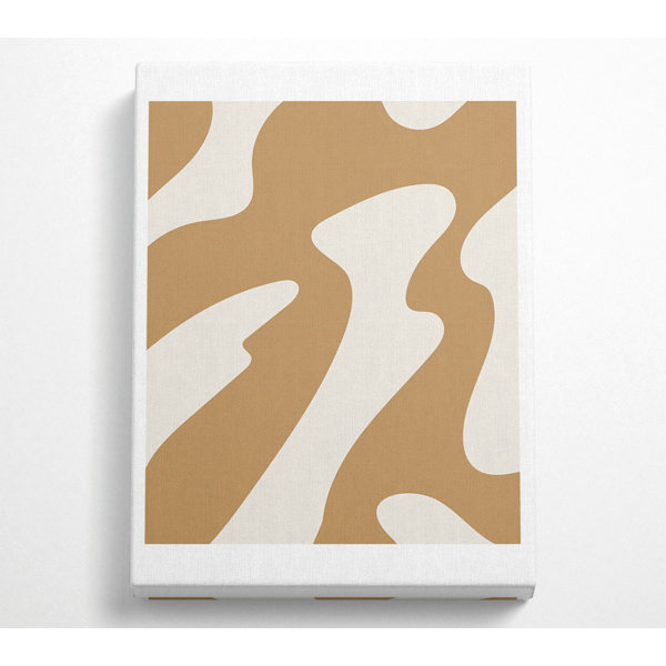 Ivy Bronx Flow Of Shapes - Wrapped Canvas Graphic Art | Wayfair.co.uk