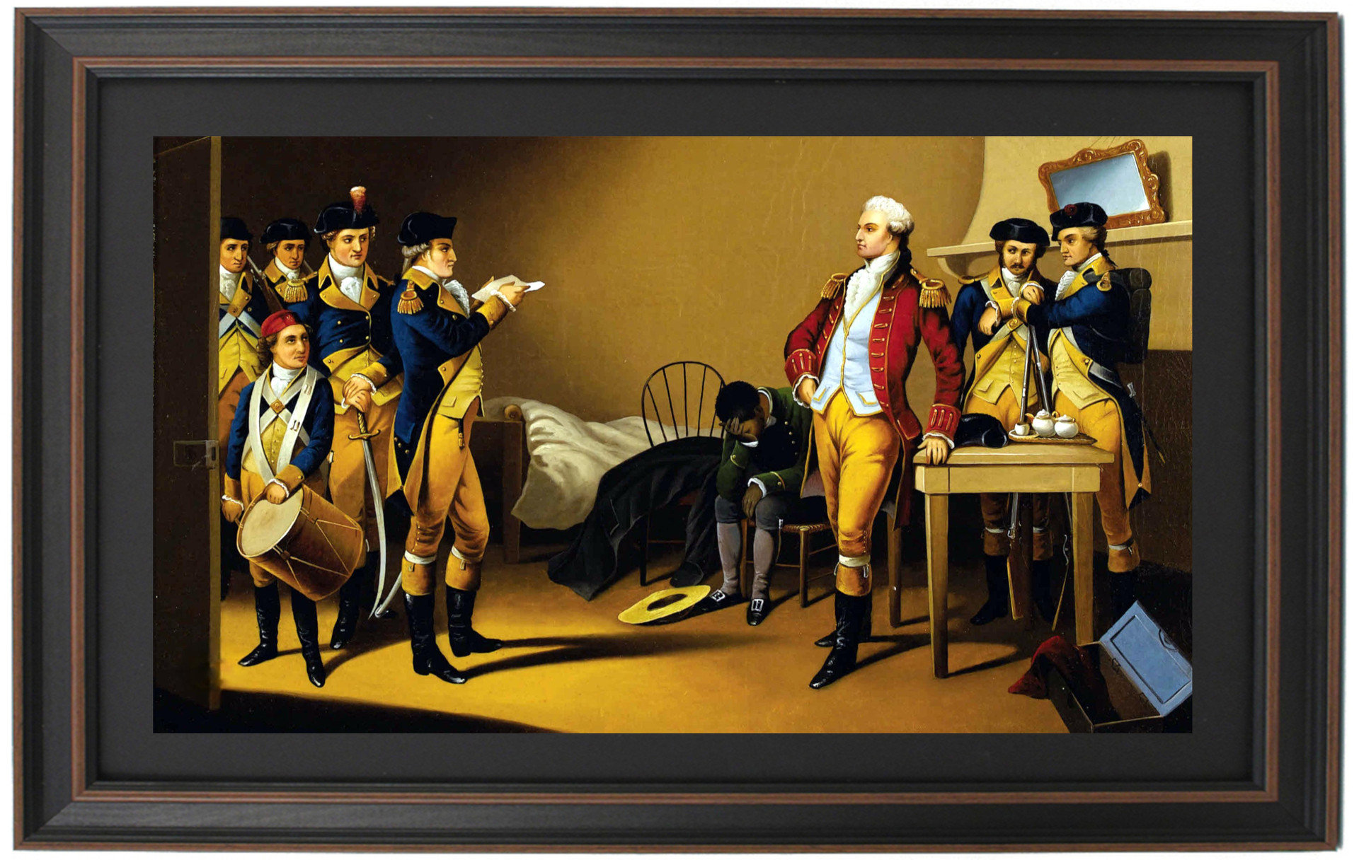 Bloomsbury Market The Death Warrant Of Major Andre By Alonzo Chappel ...