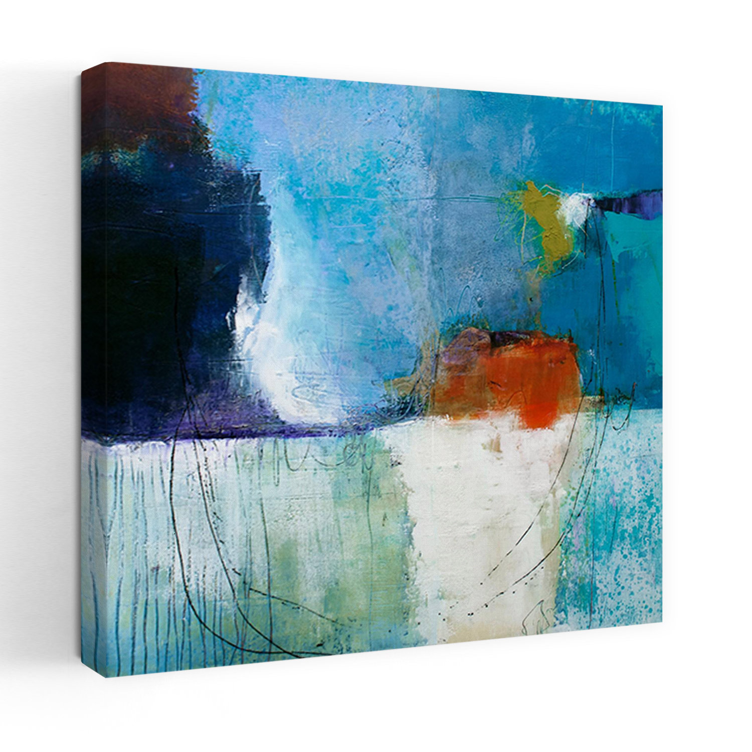 Ivy Bronx Faith Abstract Contemporary Art - Wayfair Canada