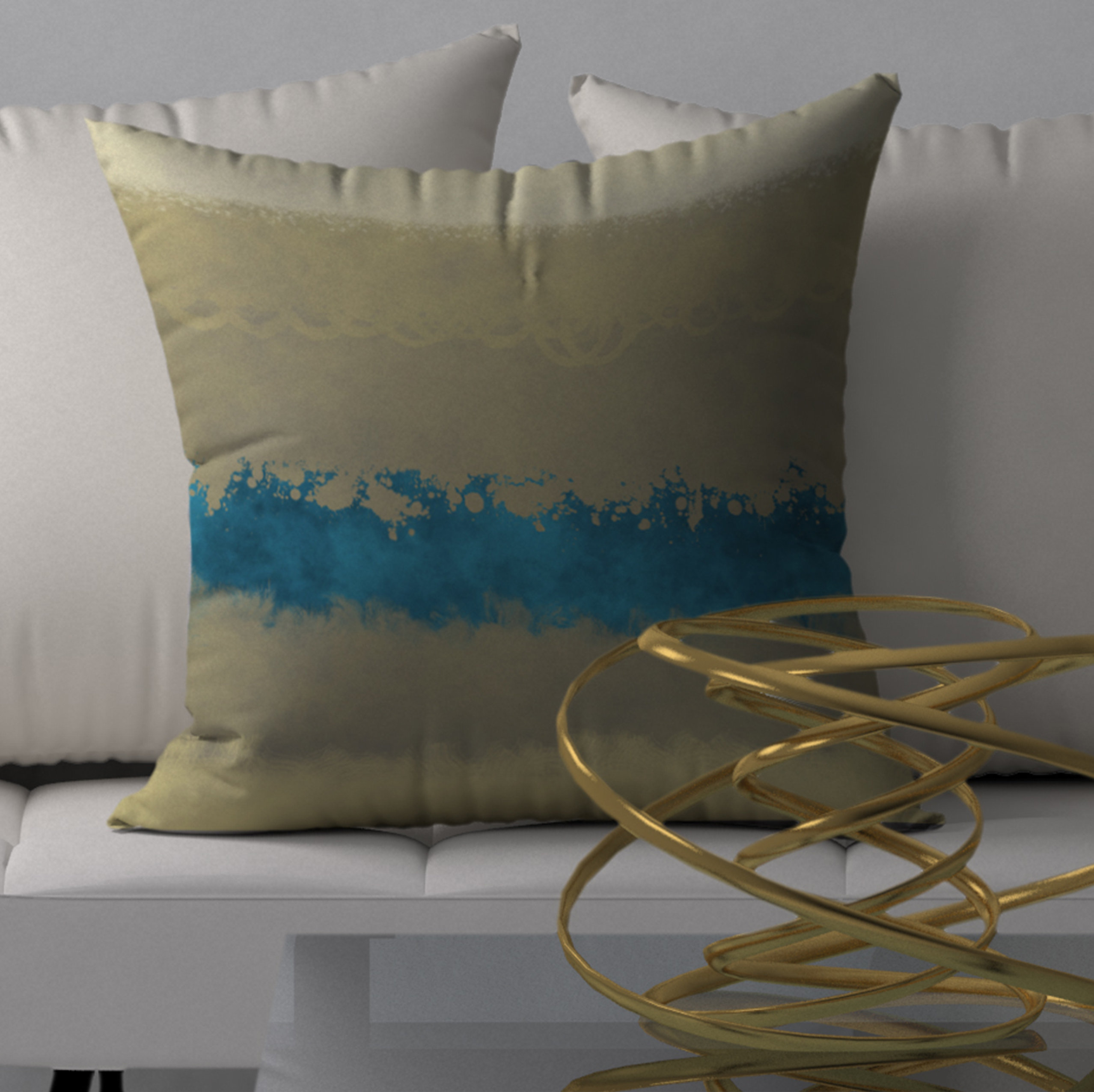 LeRoi Products Speed Proud Decorative Square Pillow Cover & Insert ...