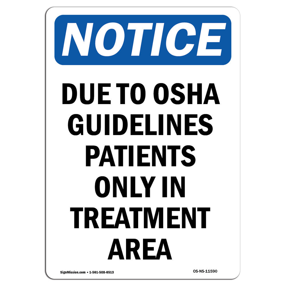 SignMission Due to Guidelines Patients Sign | Wayfair