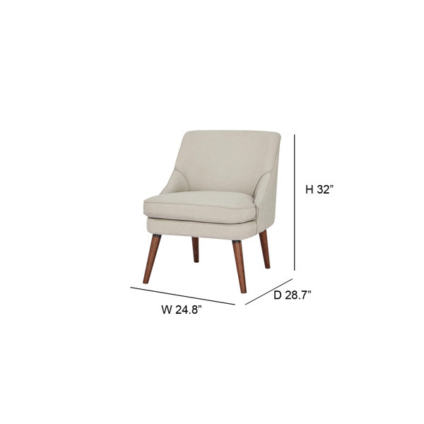 Wade Logan® Borgella 24.8'' Wide Side Chair & Reviews | Wayfair