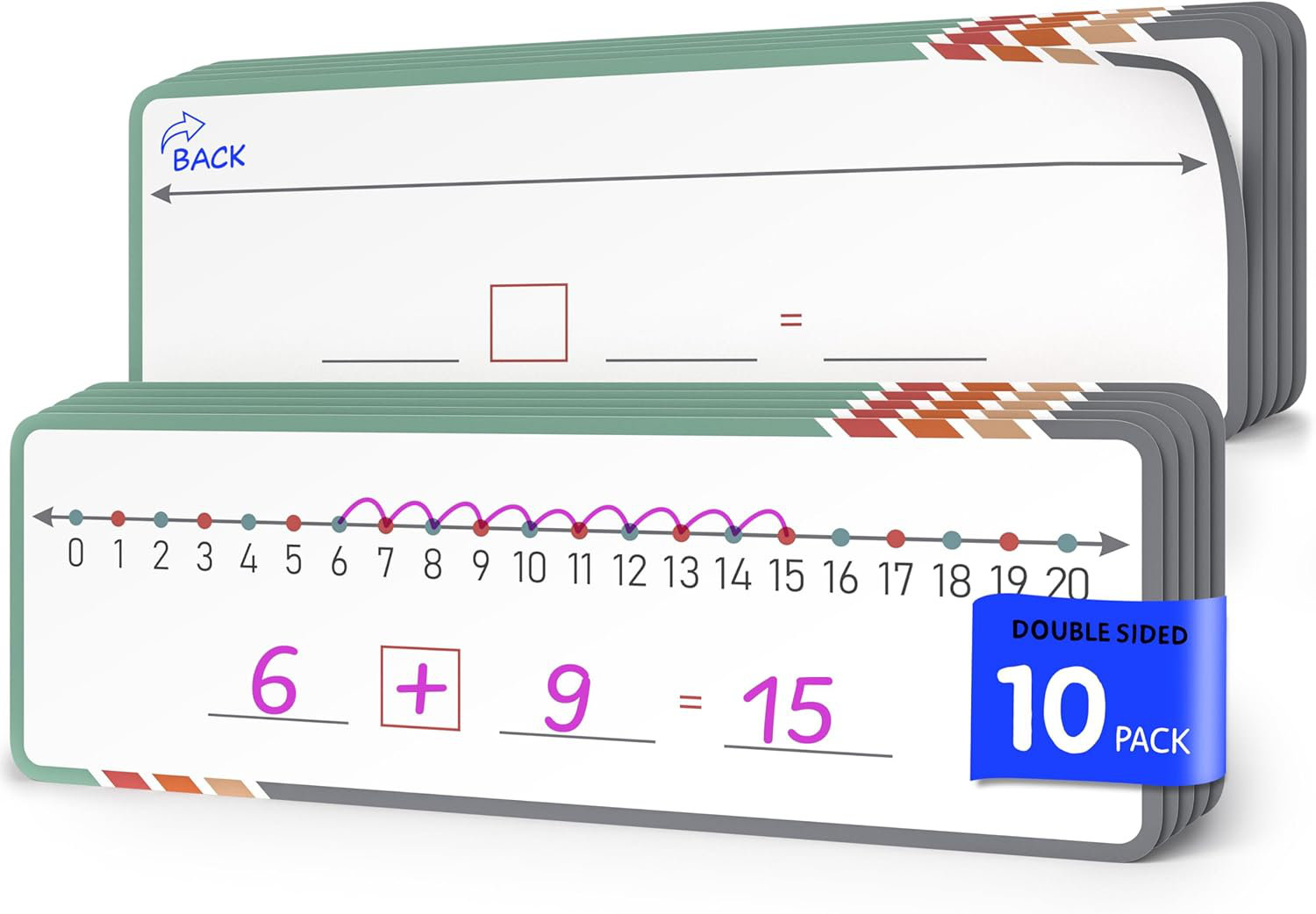 Scribbledo Dry Erase Number Line For Students 4”x12” | Wayfair