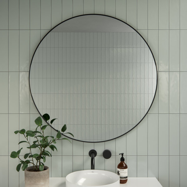 Glass Warehouse Leia Round Mirror & Reviews | Wayfair