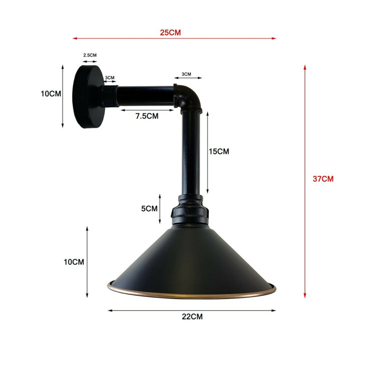 Williston Forge Hizer Armed Sconce | Wayfair.co.uk