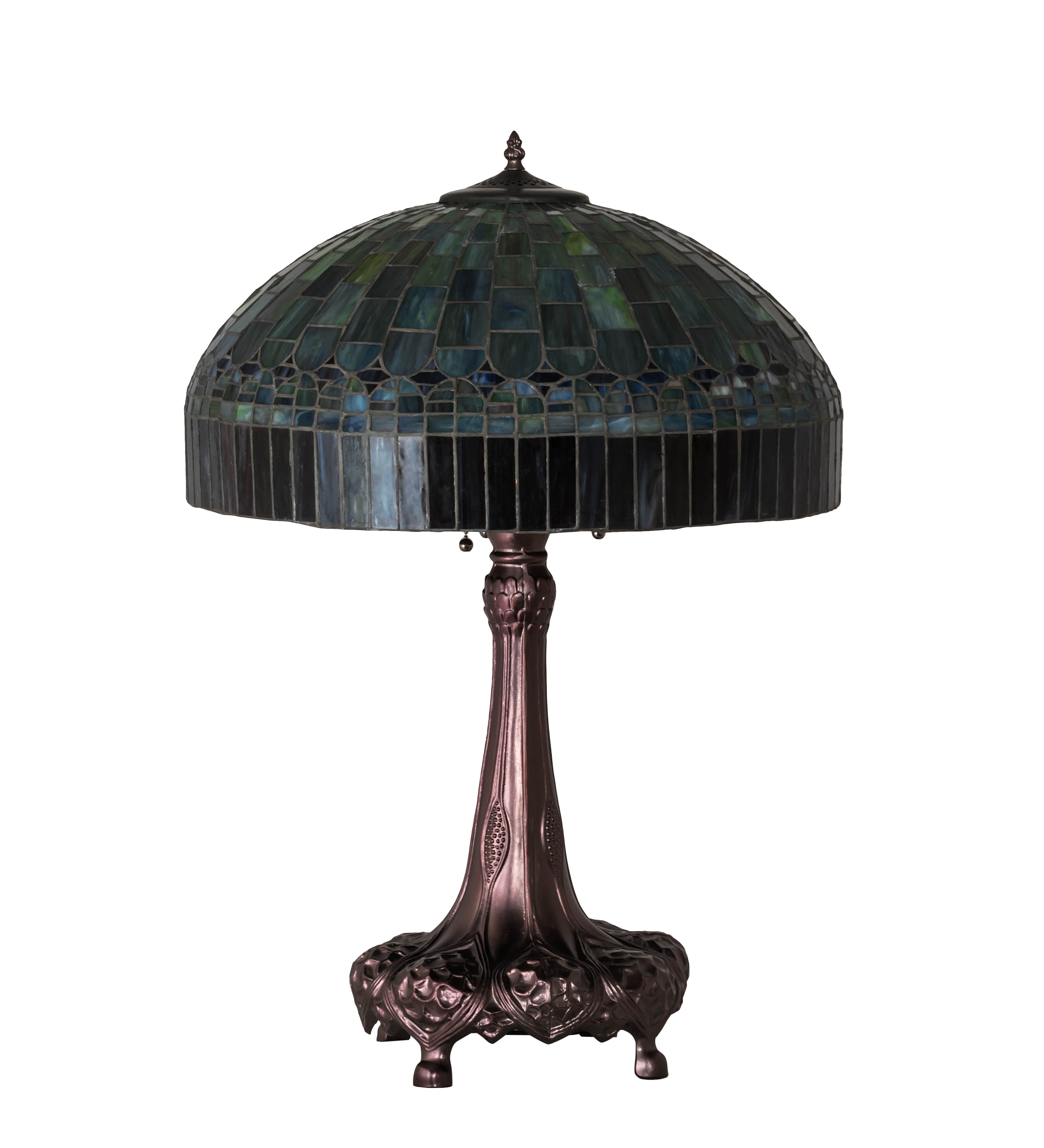 Meyda Lighting 31" High Tiffany Candice Table Lamp | Wayfair
