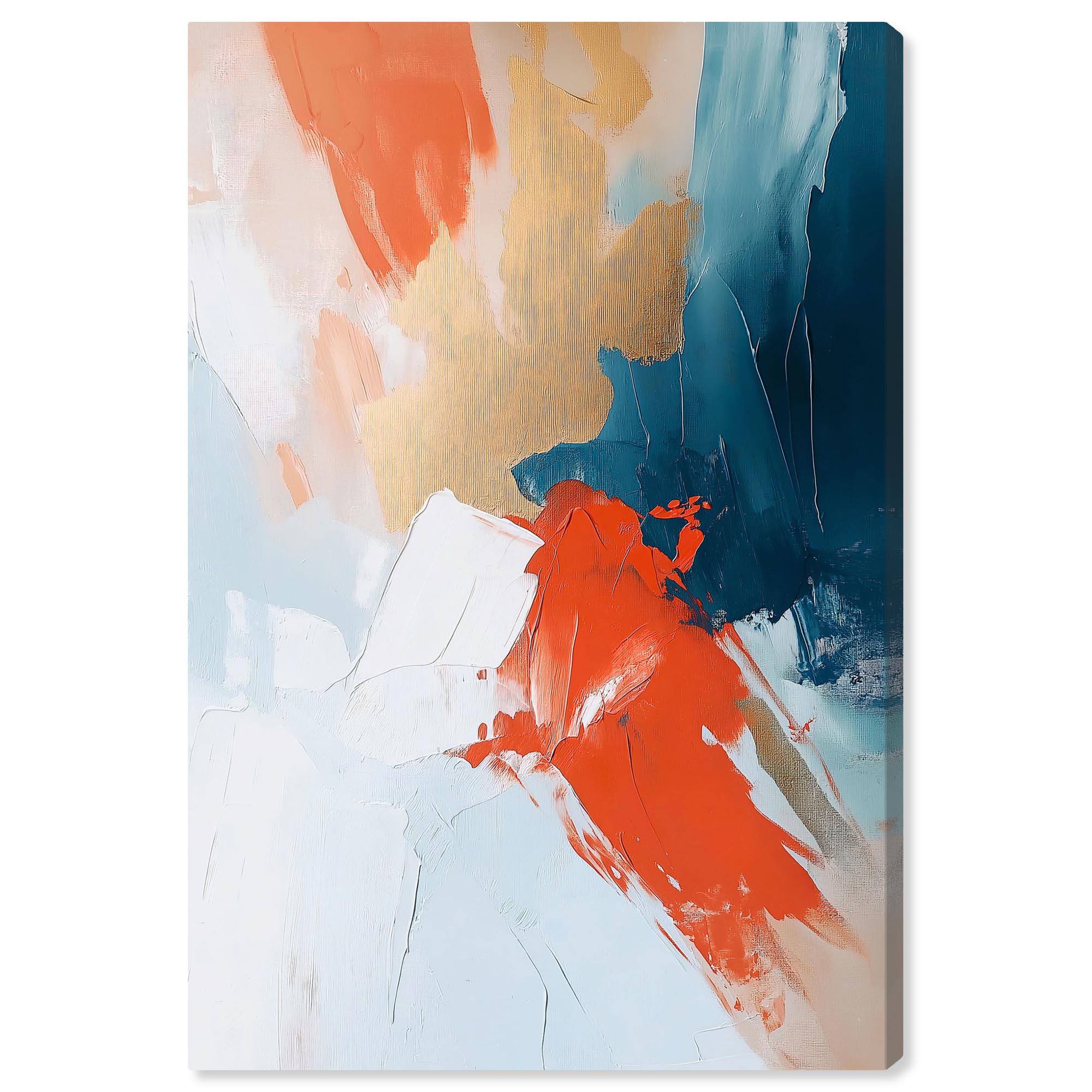 Art Remedy Marbled Abstracts Canvas Bold and Bright I | Wayfair
