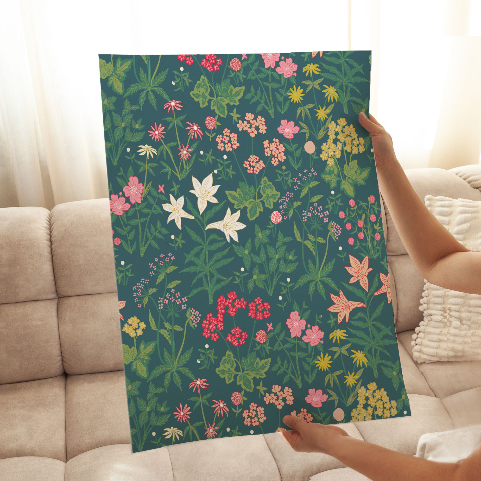 Winston Porter Botanical William Morris Style Pattern II Classical ...