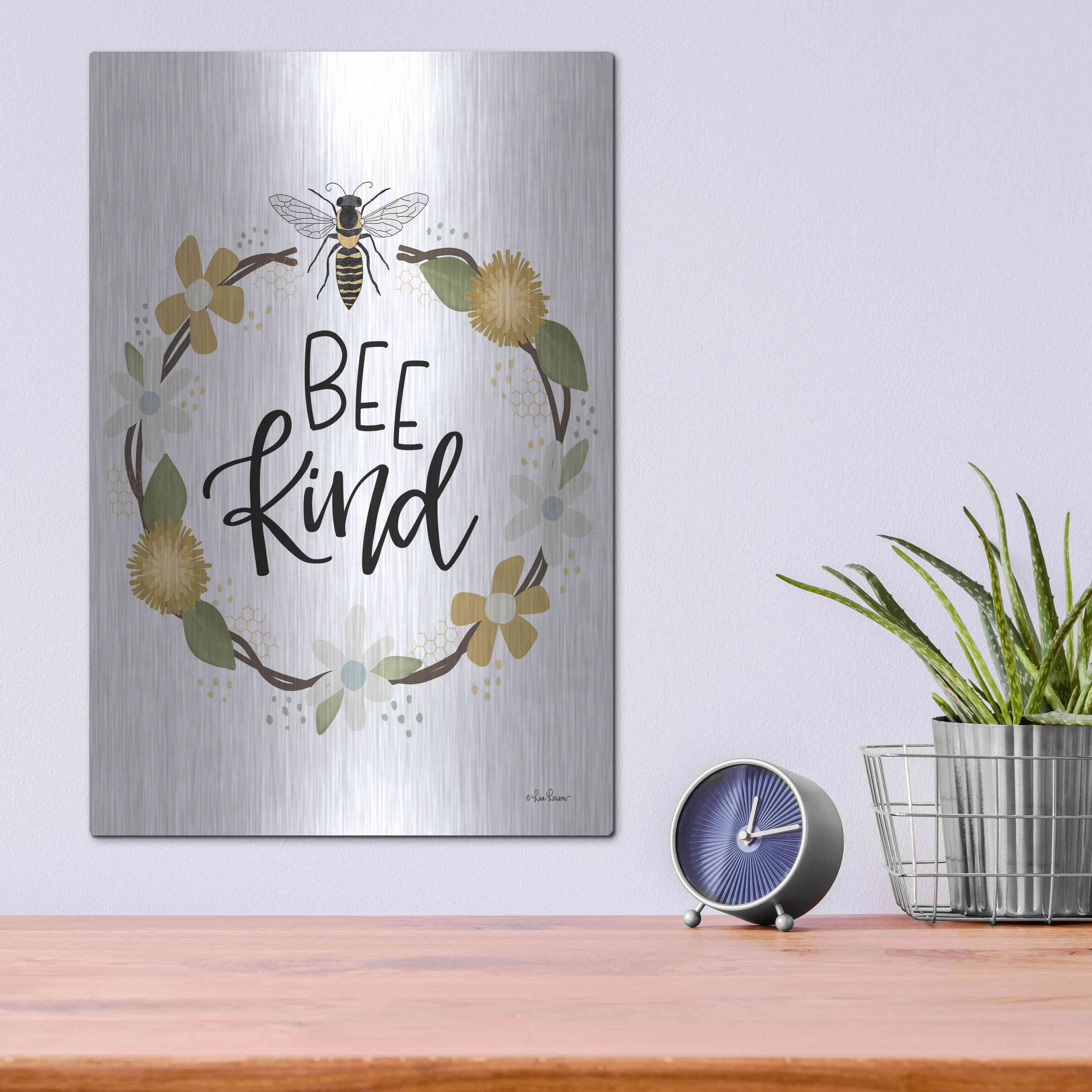 August Grove® " Bee Kind " by Lisa Larson | Wayfair