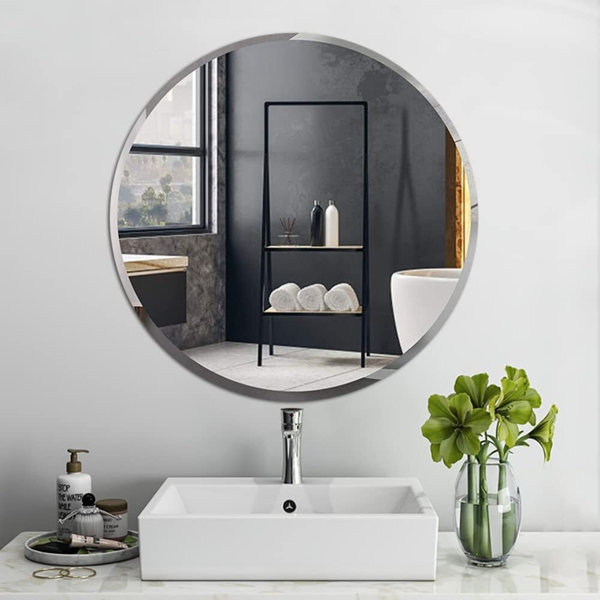 17 Stories Laytan Round Wall Mirror | Wayfair.co.uk