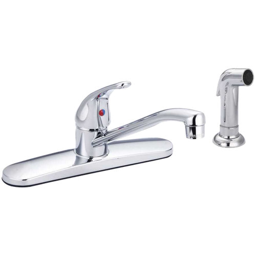 Banner Faucets Kitchen Faucet with Side Spray | Wayfair