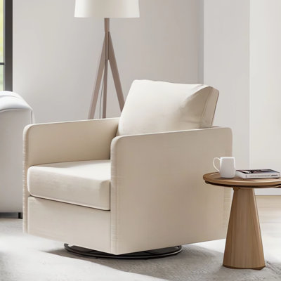 Latitude Run® Swivel Accent Armchair & Reviews | Wayfair