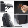 AllModern Modern Square Arm, Upholstered Base Power Recliner | Wayfair